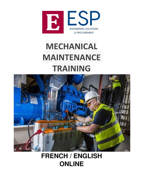 MECHANICAL MAINTENANCE TRAINING