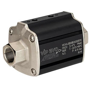 VIP-EVO Series high pressure coaxial On-Off valves