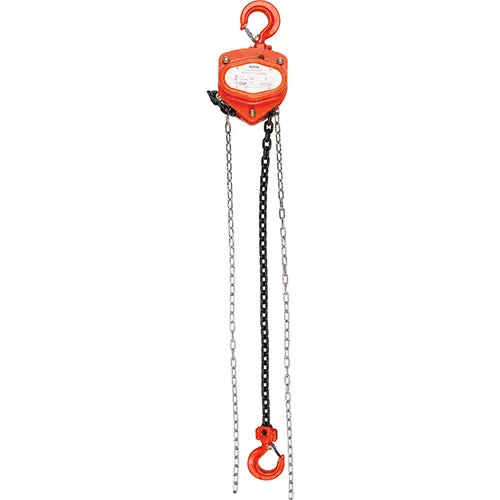 Chain Hoist, 10' Lift, 3000 lbs. (1.5 tons) Capacity